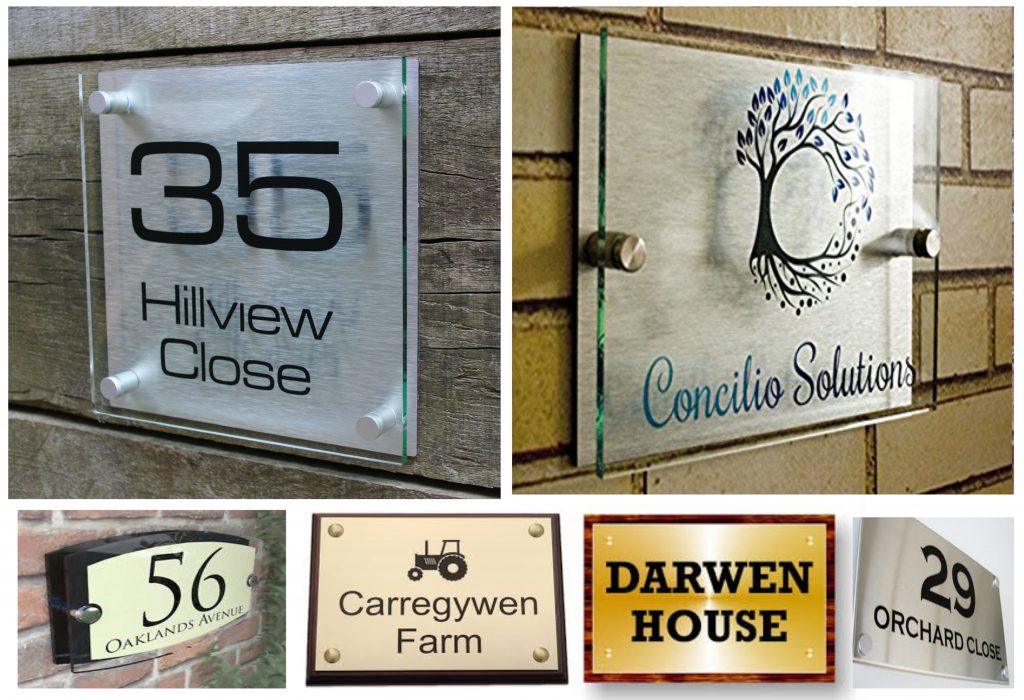 House Signs Supplied & Engraved in Suffolk | P&R Locksmiths